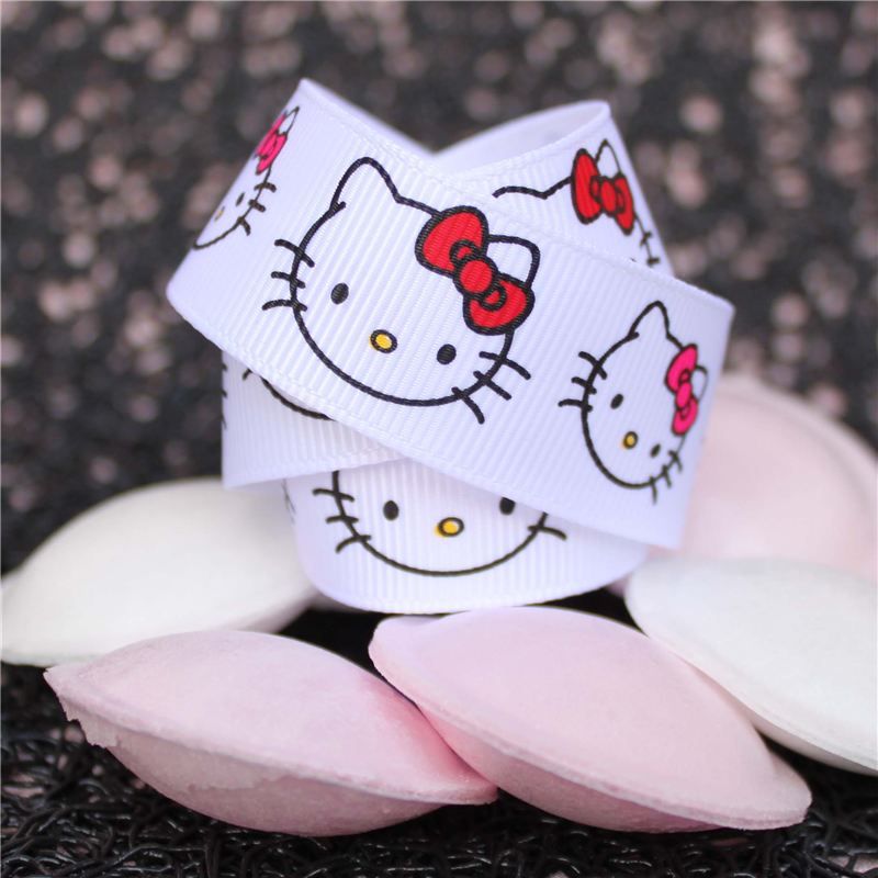 Hello Kitty Ribbon - Kitty Face